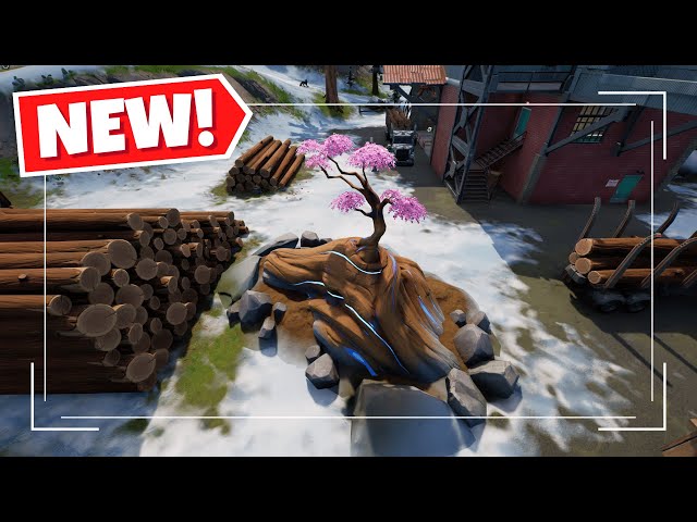 New Pink Reality Tree spotted in Fortnite for the first time