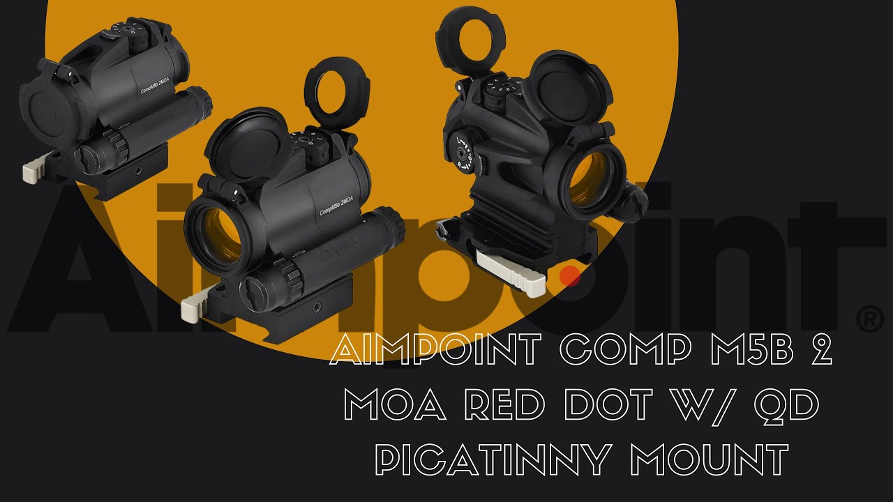 Aimpoint Comp M5b 2 MOA Red Dot Unboxing