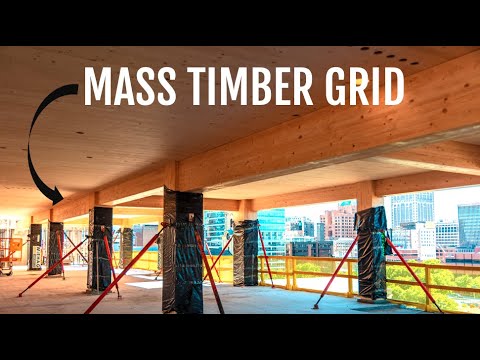 World's Tallest Timber Tower: Beam, Column and CLT Specs