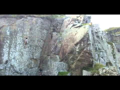 Agent Provocateur on Trad - Cheesewring Quarry