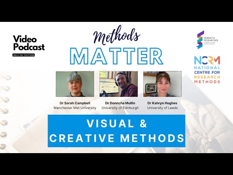 NCRM Video: Visual And Creative Methods – Methods Matter: Series 2 ...