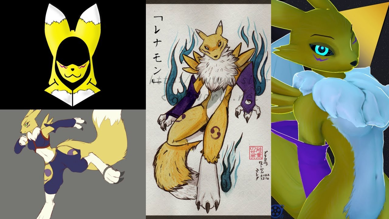 renamon art review #22