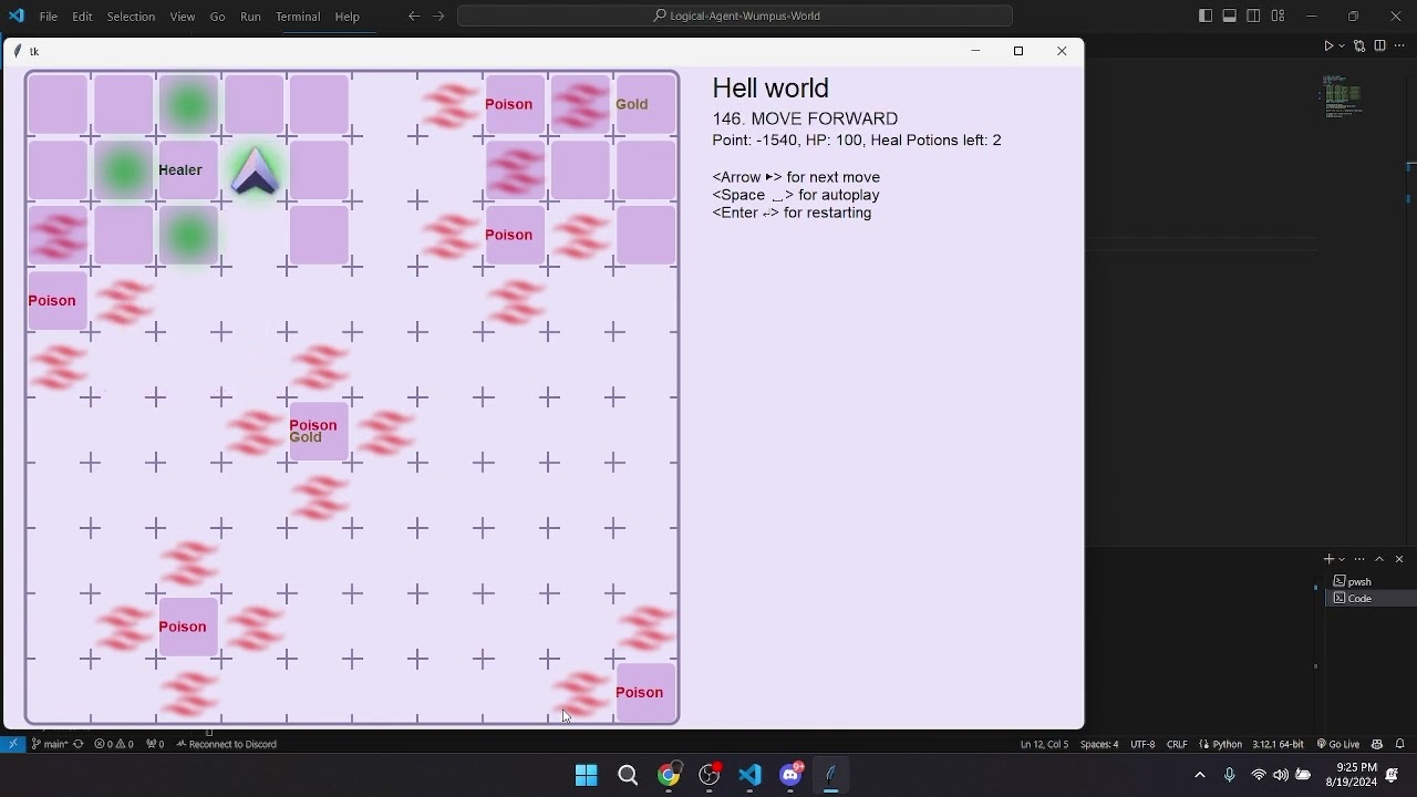 GitHub - nezuni1812/Logical-Agent-Wumpus-World: Introduction to ...