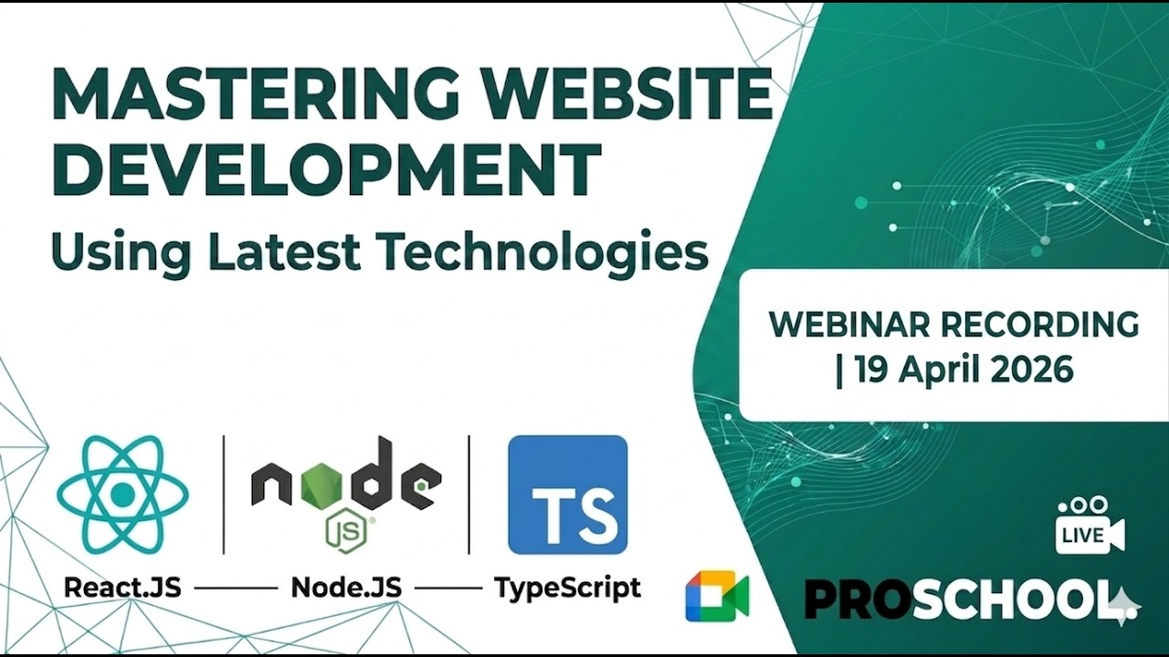 Full Stack Web Dev using React Node and TypeScript - No Experience Needed