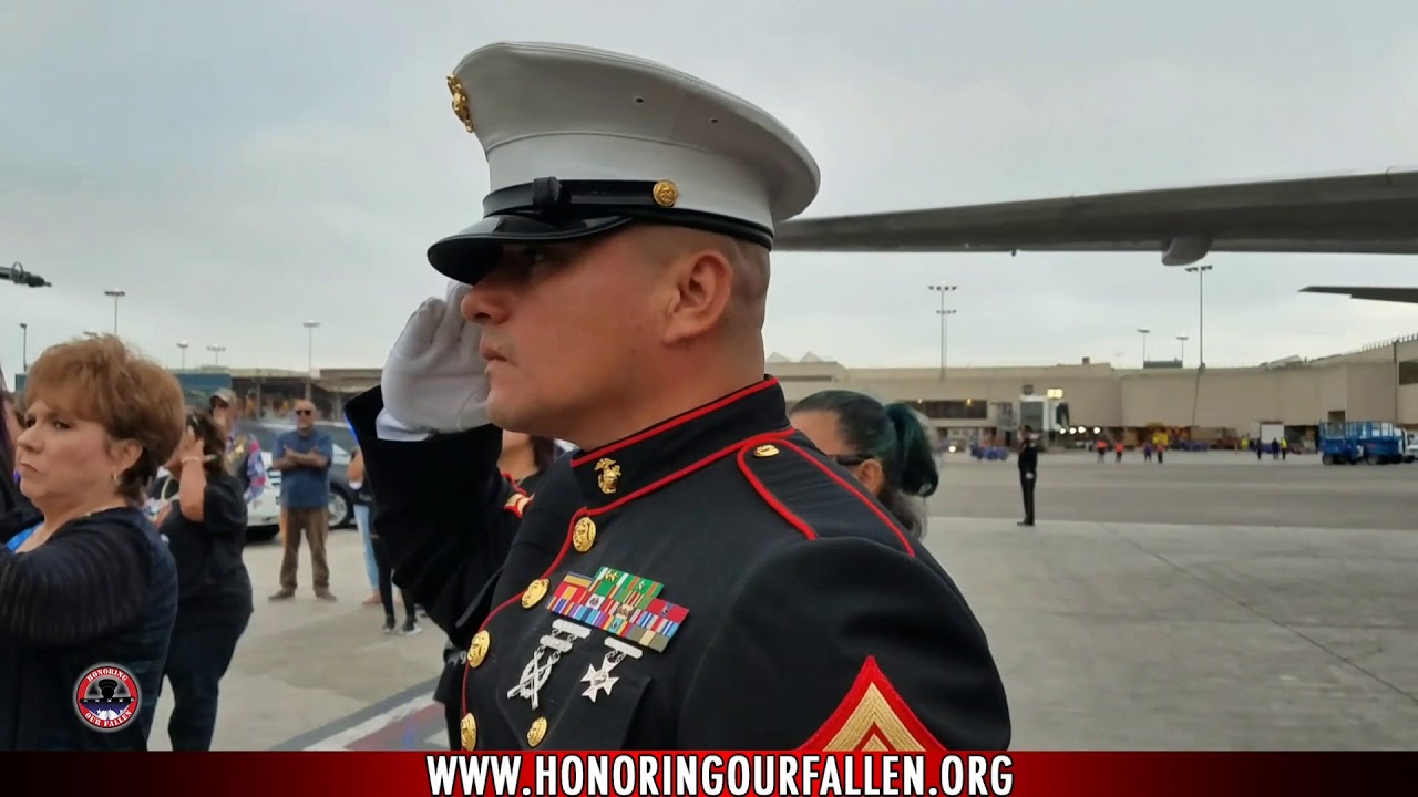 LCpl Ruben Velasco Angel Flight