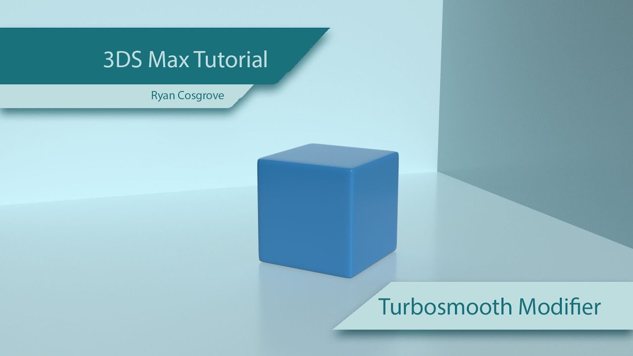 Cosgrove 3DS Max TurboSmooth Tutorial