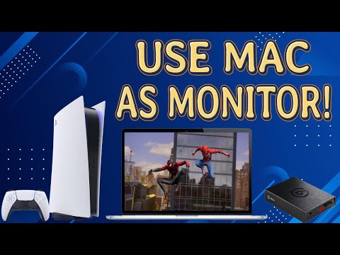 How to Use Mac as a Display for Gaming Consoles! (Video Capture Card) (PS4/PS5/XBOX/SWITCH)