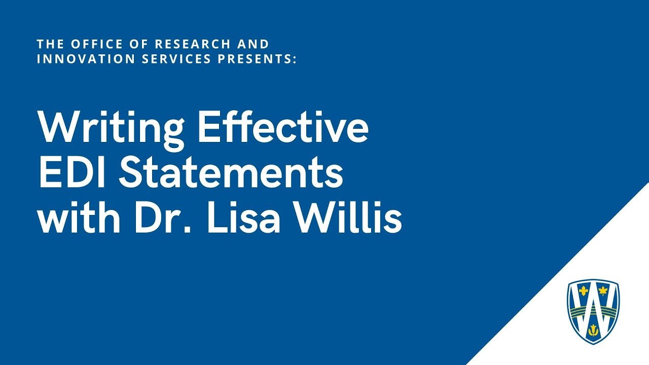 Writing Effective EDI Statements with Dr  Lisa Willis