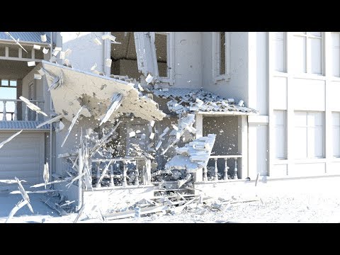 RBD House Destruction | Houdini Course | The VFX School