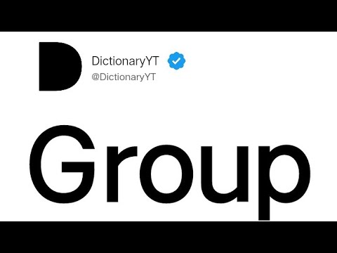 Group Meaning in English