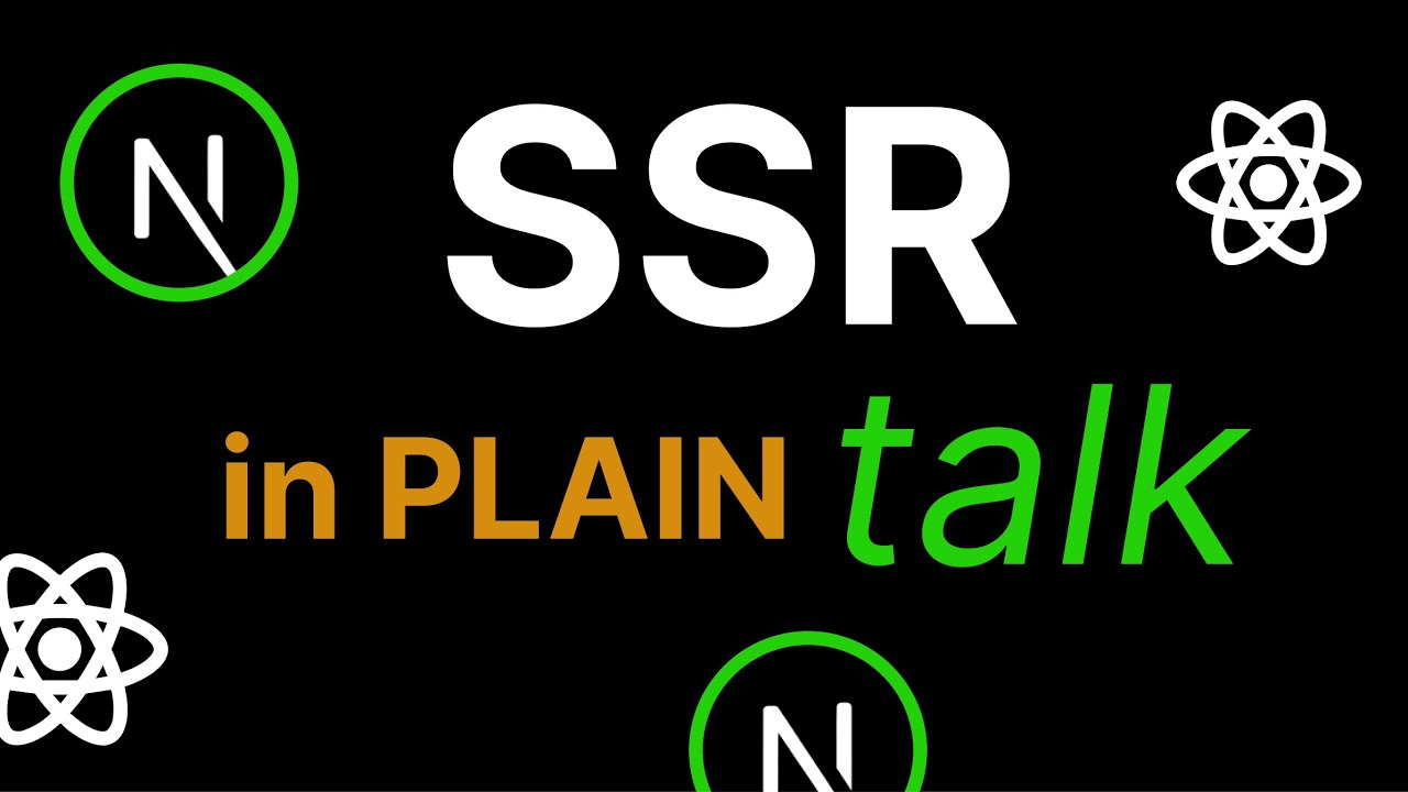 What is SERVER SIDE RENDERING ?- Next JS 2026
