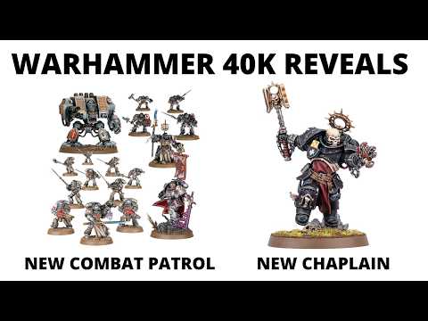 New Combat Patrol Box Set + New Chaplain Miniature - Warhammer 40K Reveals!