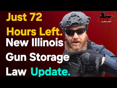 UPDATE on Illinois Mandatory Gun Storage Law. SB-8 Safe Storage.