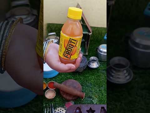 Friends Eroju mini kitchen Set tho👩🍳 mini frooti ice cream🍨chesanu😋#minifoodieschannel