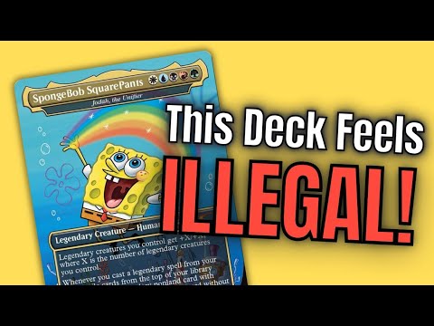 The Ultimate Universes Beyond Commander Deck! // Spongebob SquarePants