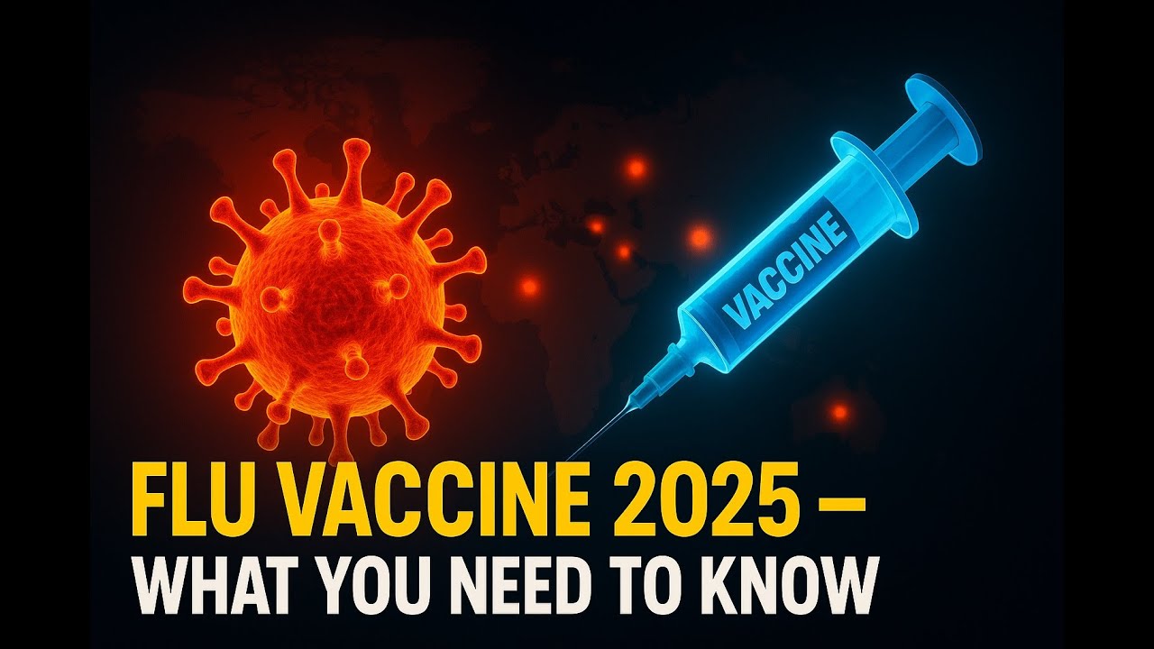Flu Vaccine 2025 - 2026 - Everything you need to know under 3 minutes.