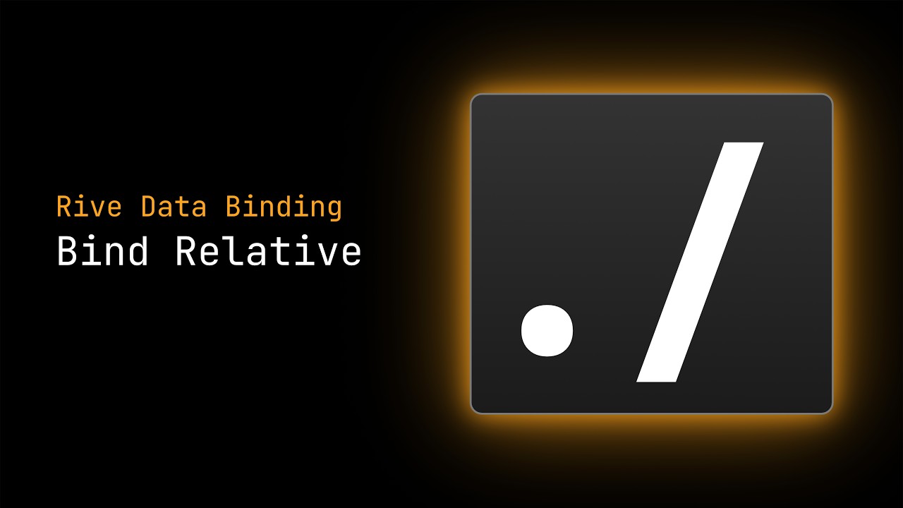 Intro to Relative Data Binding in Rive