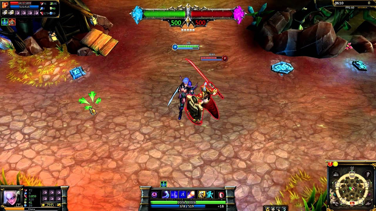 Dark Valkyrie Diana (With Headdress) League of Legends Skin Spotlight