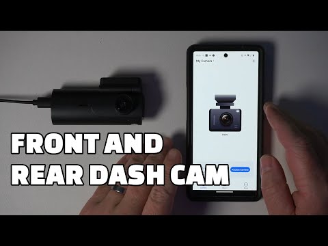 GKU 4k Front and Rear Dash Cam Review with included SD Card