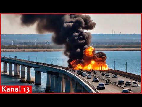 Crimean Bridge suffers structural degradation after Ukrainian army strikes