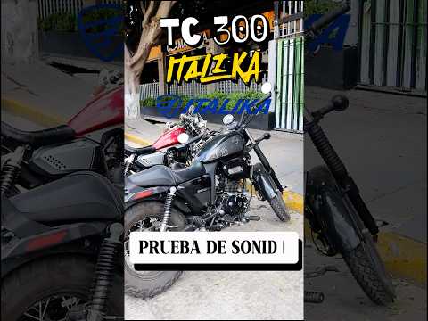 Prueba de sonido de la TC 300 por Italika ? #moto #motociclistico #alcorte #italika #tc250 #video