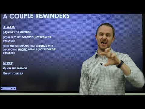 Short Answer (SAQ) w/Stimulus