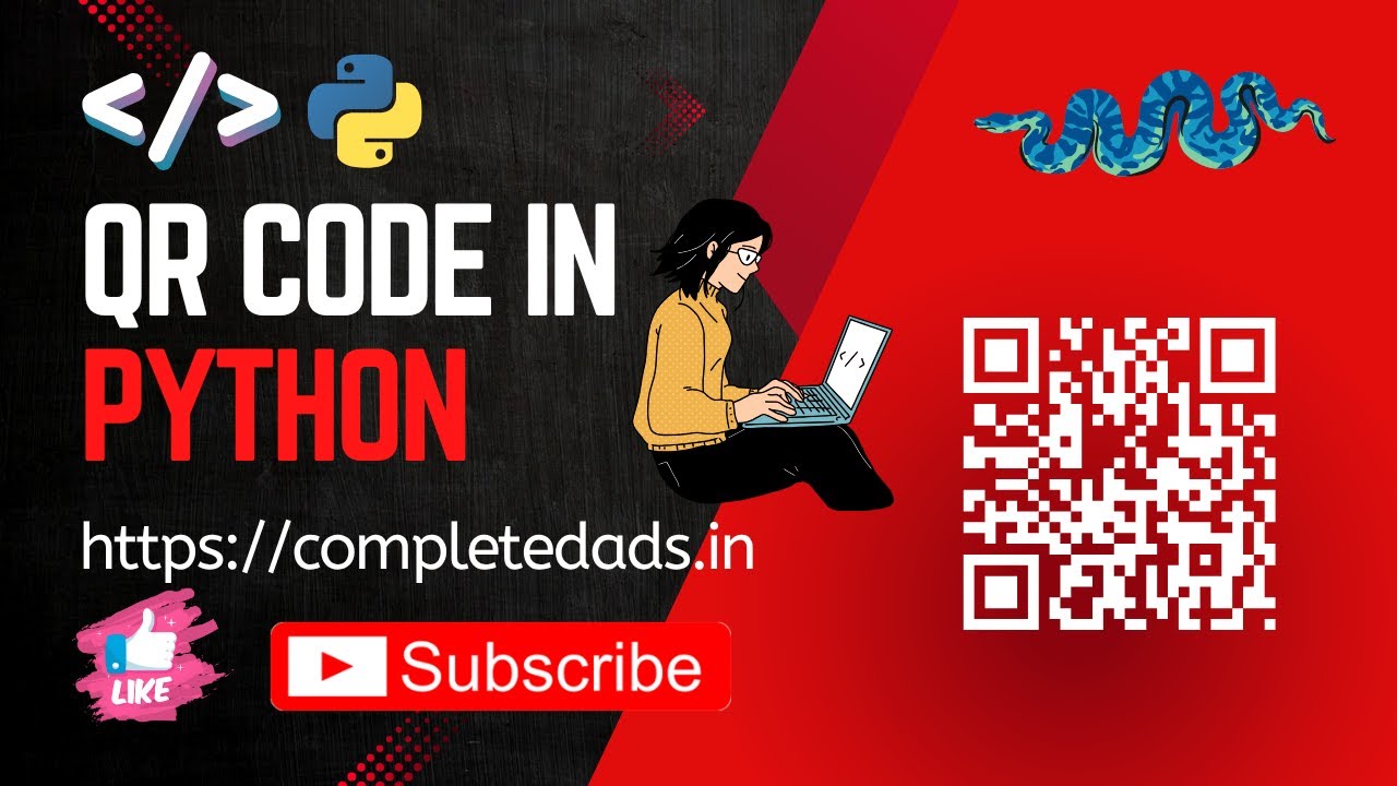 🎥 Python QR Code Generator | Beginner Python Project Tutorial #qrcode