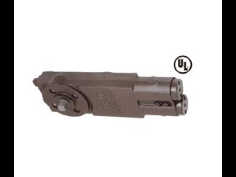 Jackson 20 101M 02 Center Hung Overhead Concealed Hold Closer