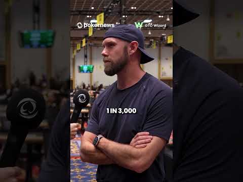 Odds On Winning The WSOP Main Event?? 🏆 | #wsop2025 #pokernews