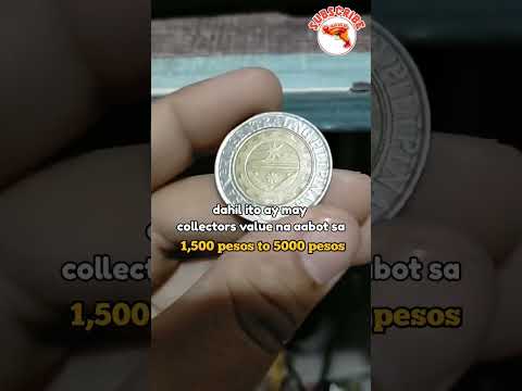 Rare 10 Peso coin na may halagang 5000 pesos #coin #shorts #rarecoins #philippines
