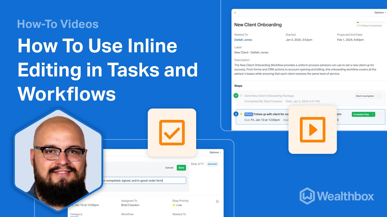 How To Use Inline Editing in Tasks and Workflows