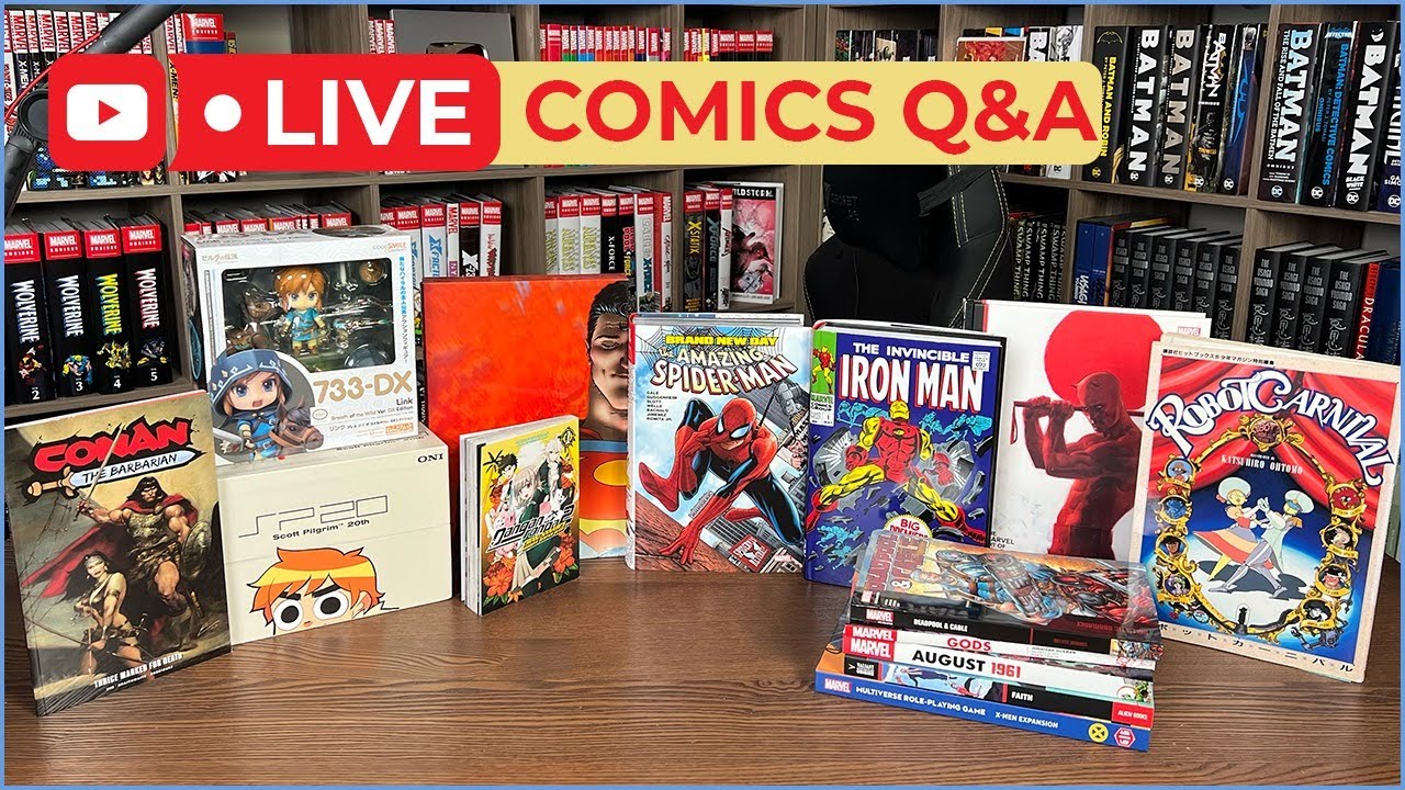 Q&A and Comics Talk!  (08/03/24) | Omnibus | Epic Collections | Absolutes | Hardcovers | Manga |