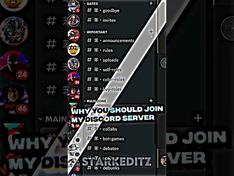 Info about my discord server | #marvel #dc #superman #fyp #edit #discord