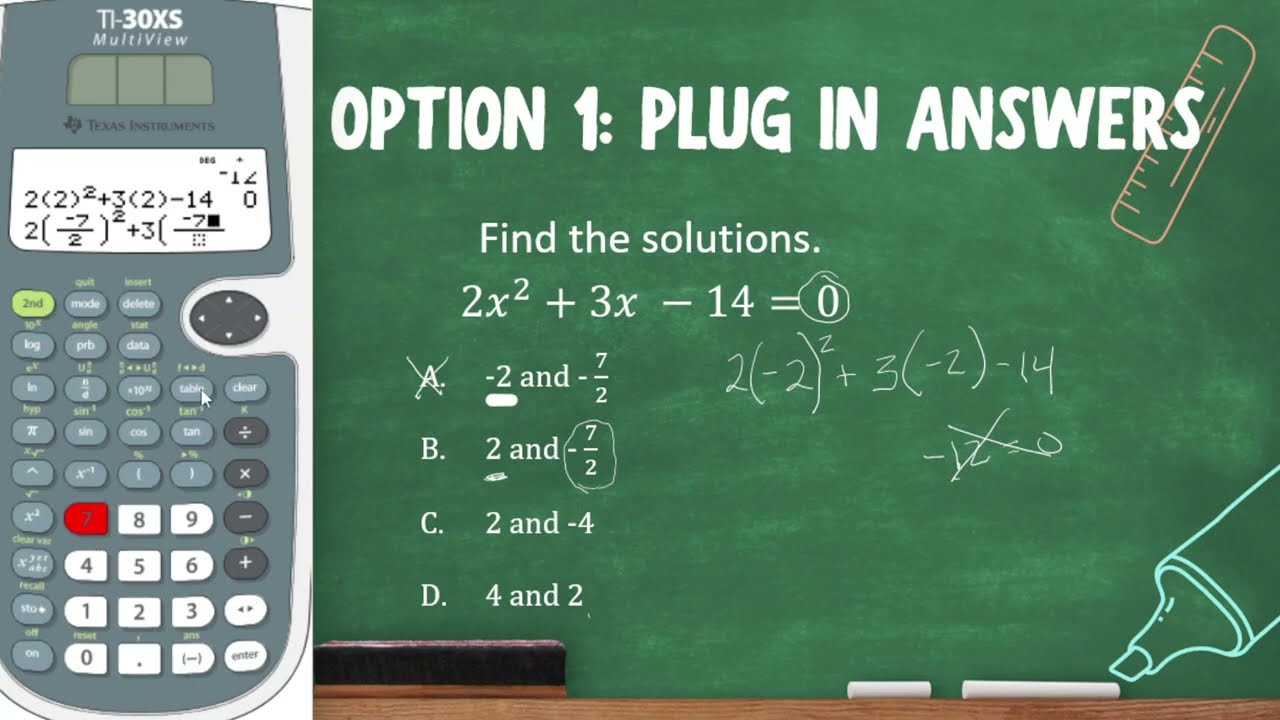 GED Math: Quadratics