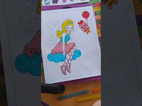 Barbie #barbie #barbiegirl #coloring