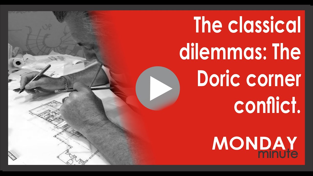 The classical dilemmas: The Doric corner conflict. [Monday Minute]