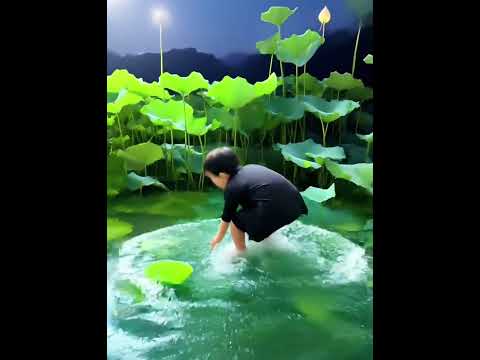 Cute Baby Catching Frog#cutebaby#funny#vlog#parenting