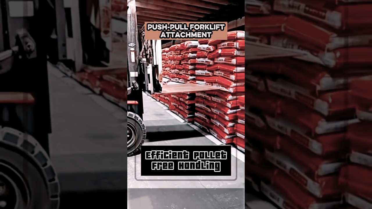 Push-Pull Forklift Attachment – Efficient Pallet-Free Handling