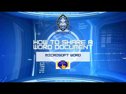 How to share a Word Document