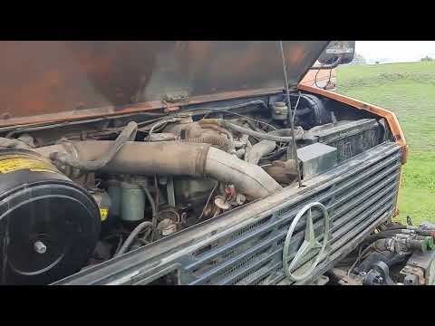 Samochód specjalny MERCEDES-BENZ UNIMOG 1600 427/12, wywrotka 4x4 na aukcji Flotilo.pl (silnik)