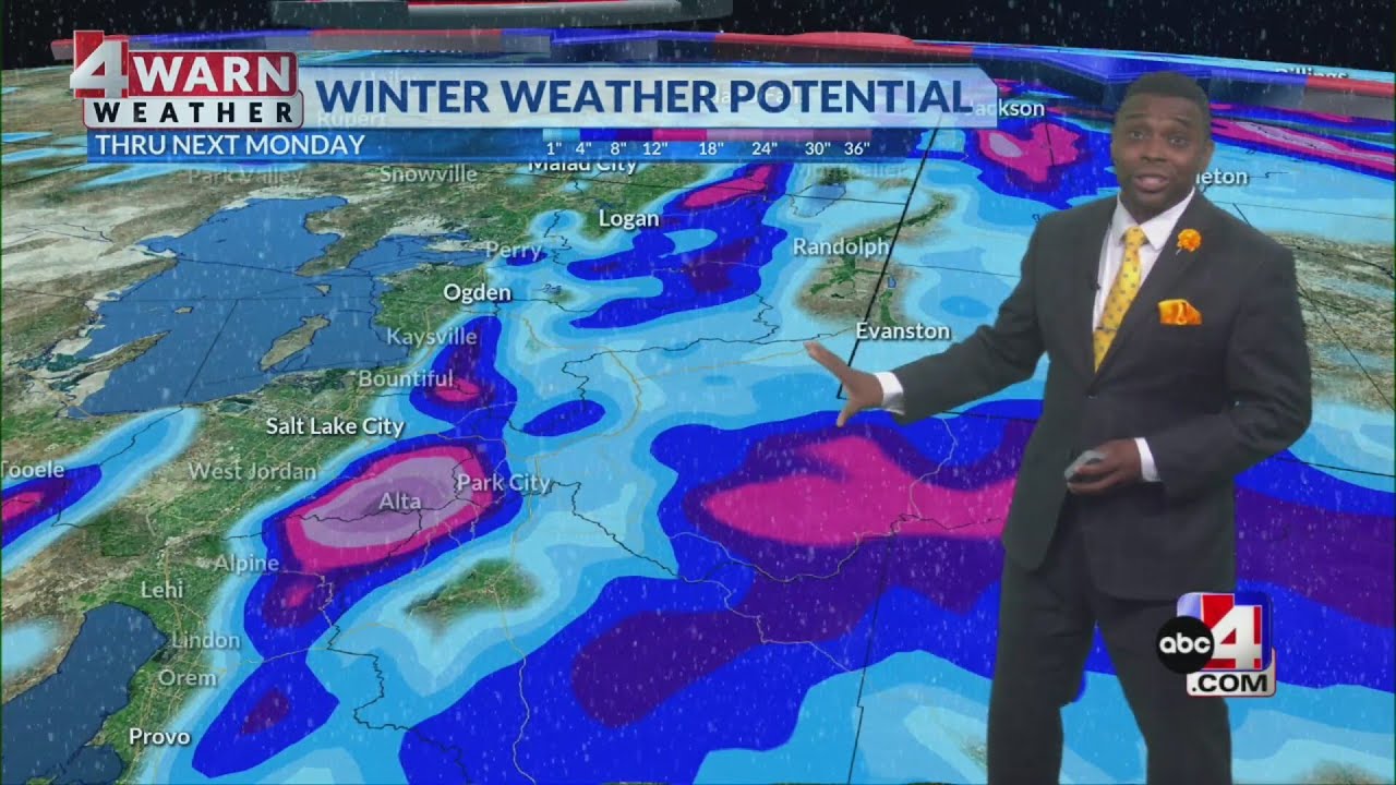 Cooler temperatures to end the week with an active weather pattern into the weekend