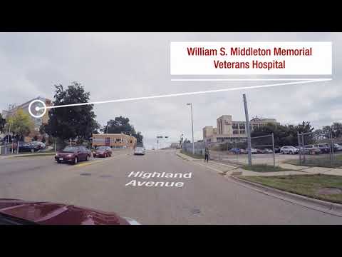 University Hospital in Madison, WI wayfinding video – westbound