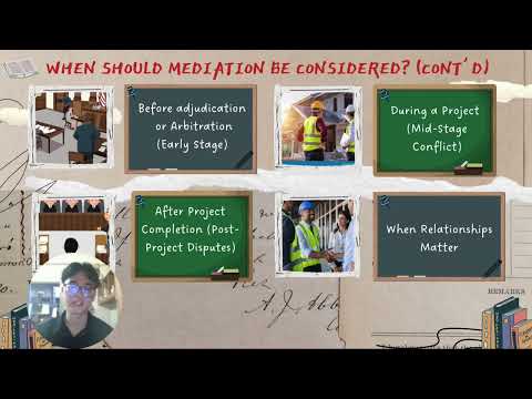 (AP224) BQS507 CONSTRUCTION LAW II : MEDIATION