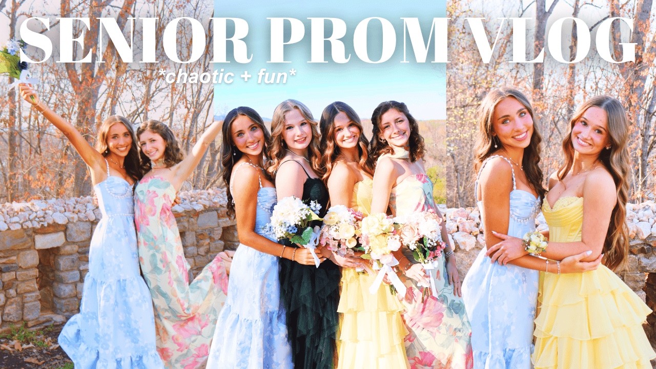 SENIOR PROM *vlog + grwm*