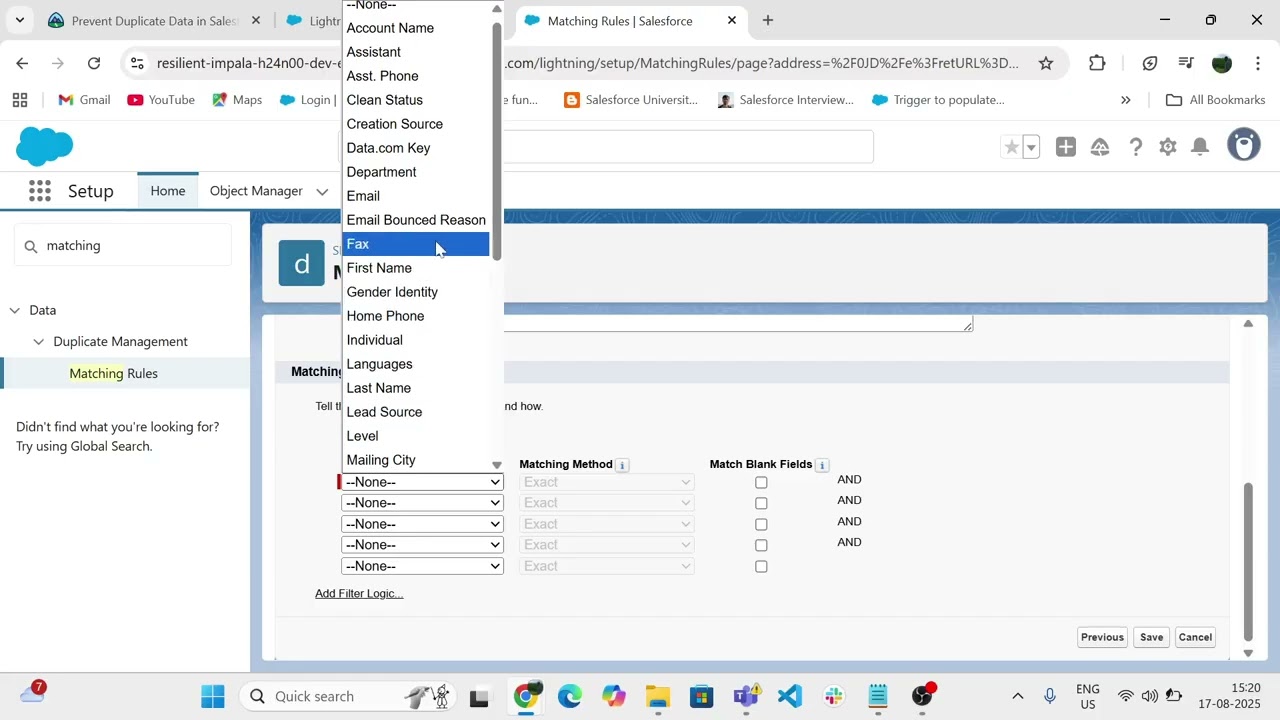 Resolve and Prevent Duplicate Data in Salesforce || Duplicate Management