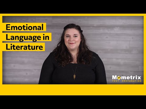 Emotional Language in Literature