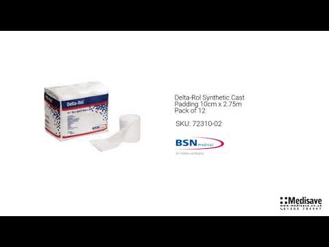 Delta Rol Synthetic Cast Padding 10cm x 2 75m Pack of 12 72310 02