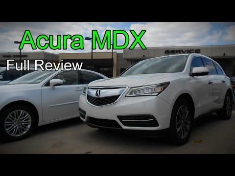 2015 / 2016 Acura MDX SH-AWD: Full Review | AcuraWatch, Technology, Entertainment & Advance Packages