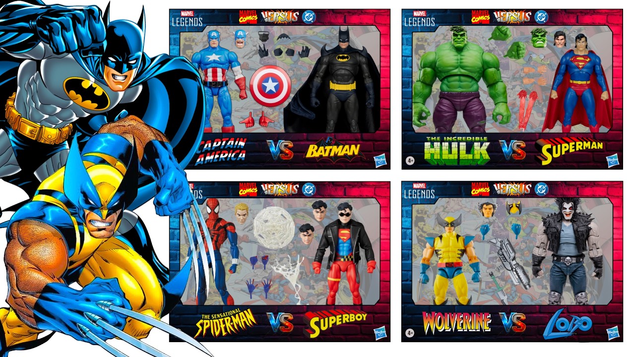 Marvel vs DC: The Comics and the Toys!