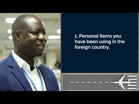 Passenger Baggage Clearance at Entebbe International Airport